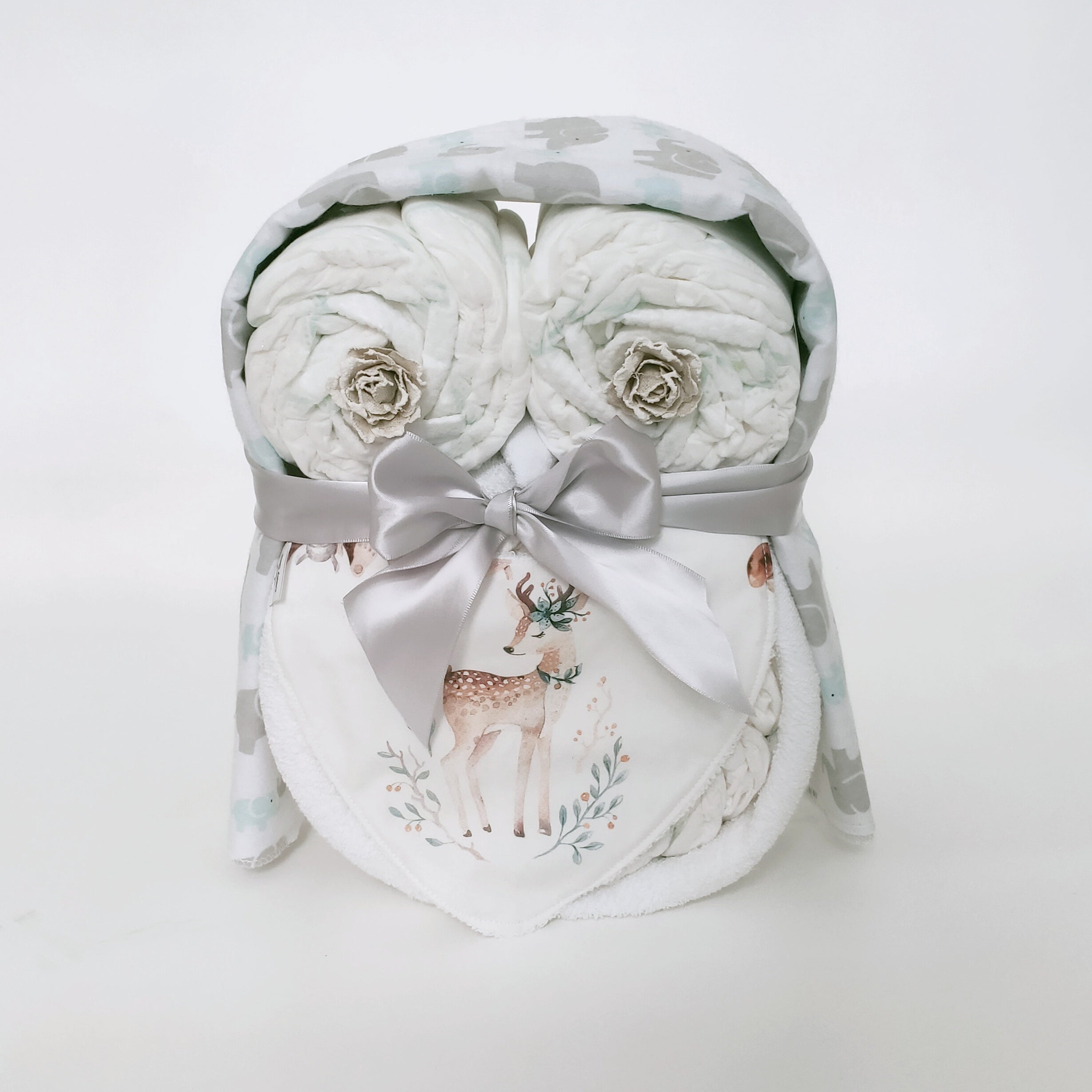 Nappy Cake Owl | Oh Deer – Nappie Cakes